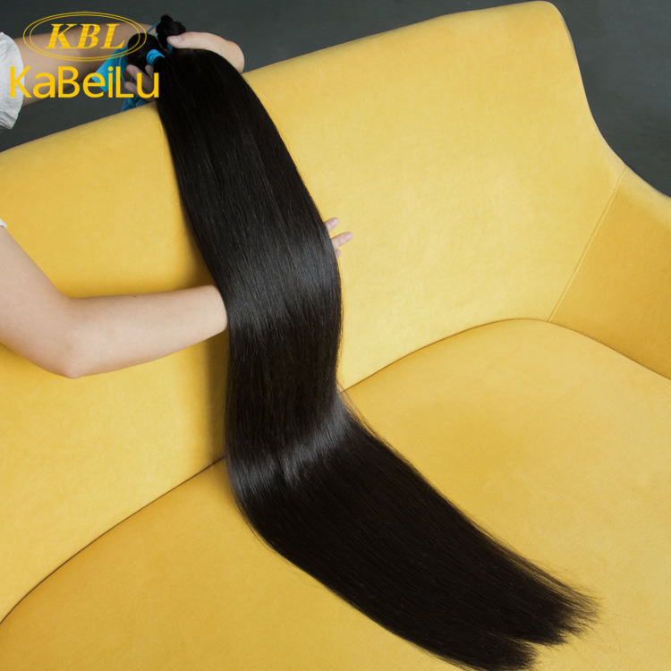 KBL Peruvian Remy Human Hair Double Drawn Weave Bundles 100g All Colors ...