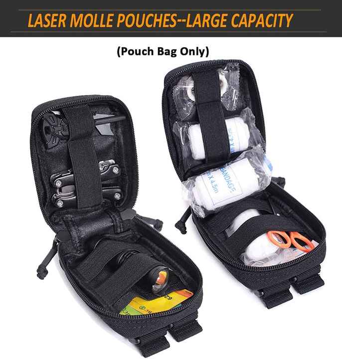 Custom Upgrade Small Molle Pouches Tactical Multi-Purpose EDC Utility ...