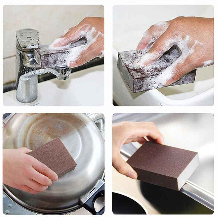 Kitchen Toosls Rust Removing Sponge Eraser Magic Brush Cleaning ...