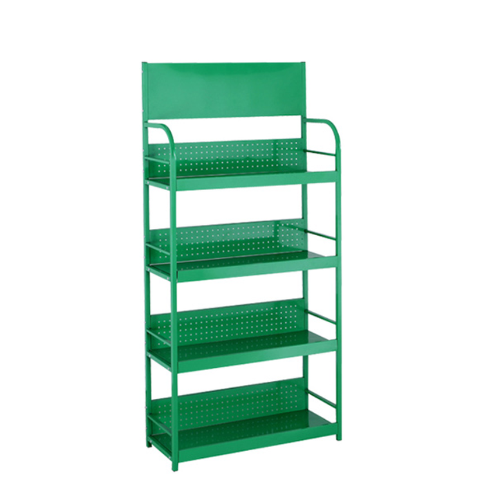4-tier Motor Oil Display Rack - Customizable Logo & Size