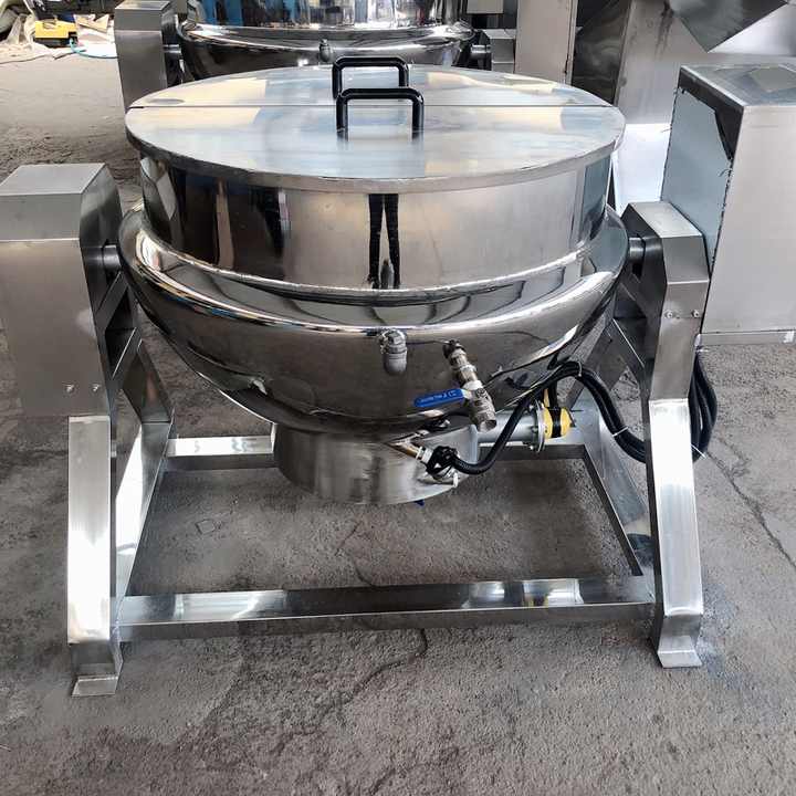 500L Electric/Steam/Gas Heating Jacketed Kettle With Agitator ...