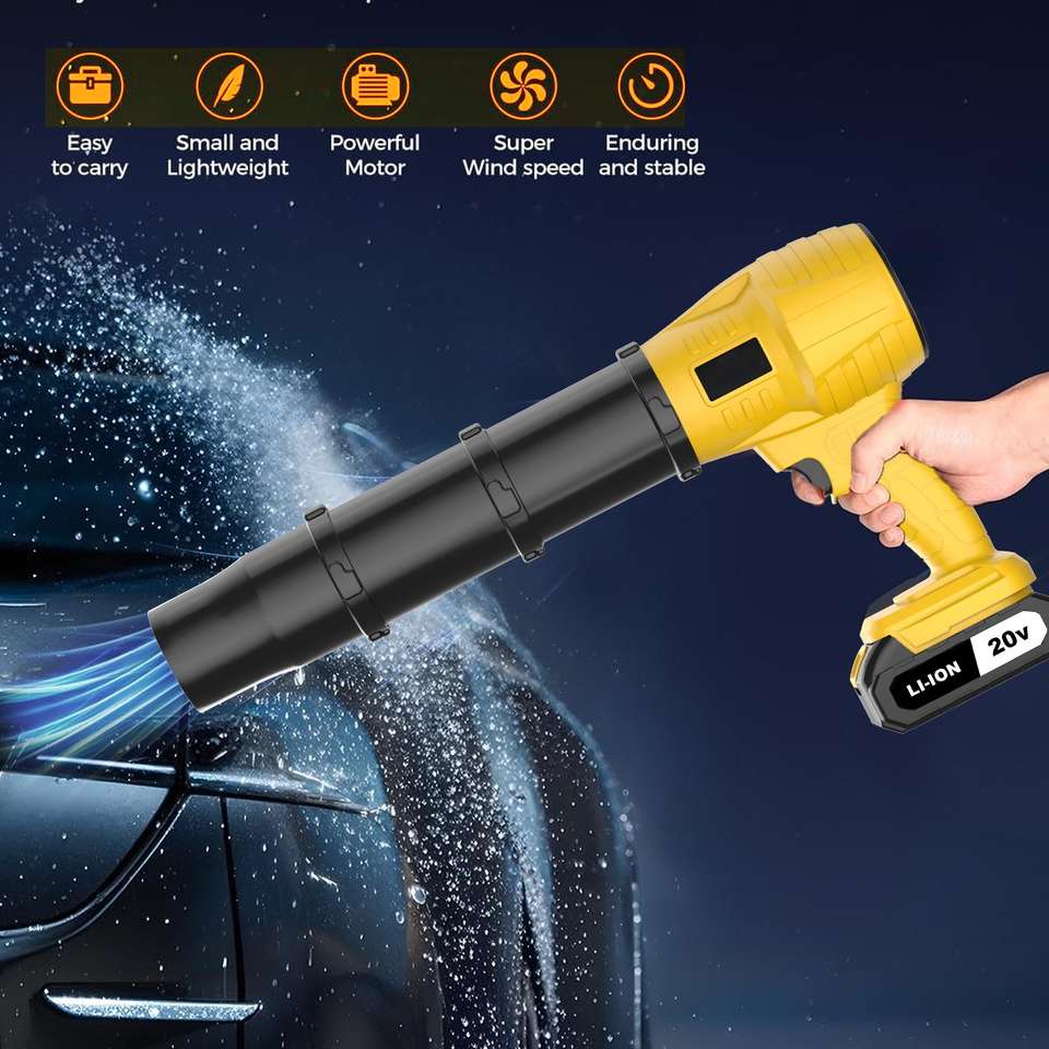 Lanceforce 20V Cordless Turbo Blower Small Powerful Electric Air Blower ...