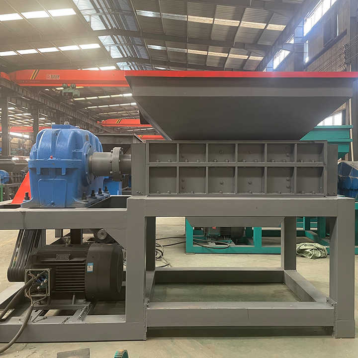 Recycling Of Waste Materials Industrial Shredder Machines Tire Shredder ...