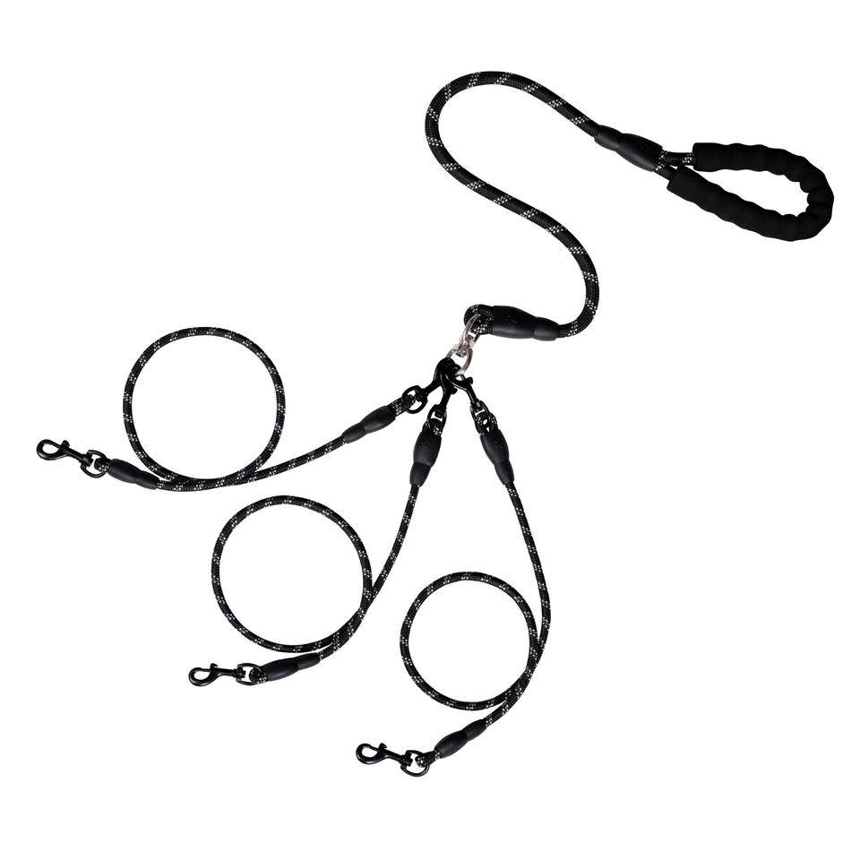 3 in 1 Nylon Pet Leash with Reflective and Detachable Features, Ideal ...
