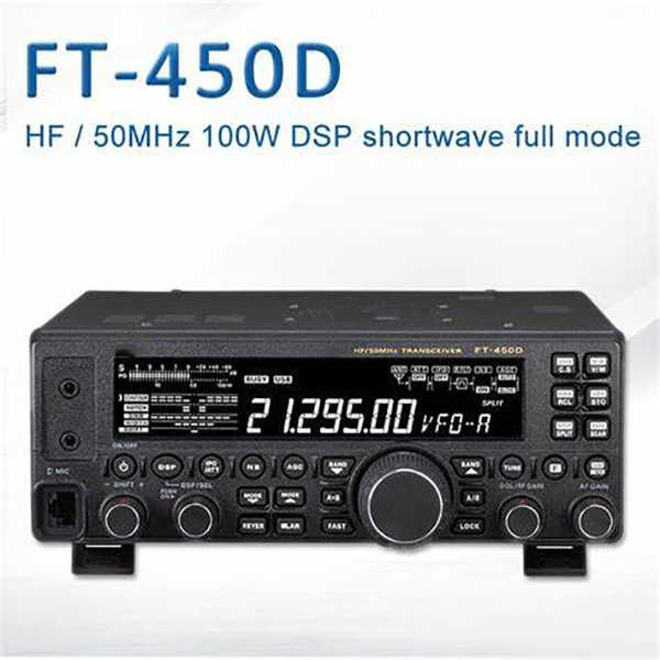 FT-450D 100W All Mode HF/50 MHz Base Transceivers with IF/DSP Shortwave ...