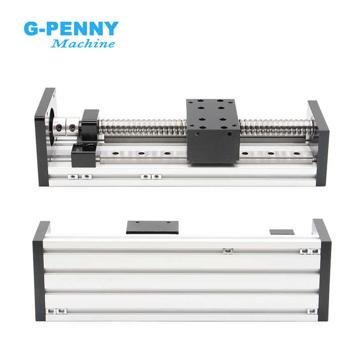Nema23 CNC Sliding Table Z Axis: SFU1204 1605 / 1610 Ball Screw & Square Double Linear Guide ...