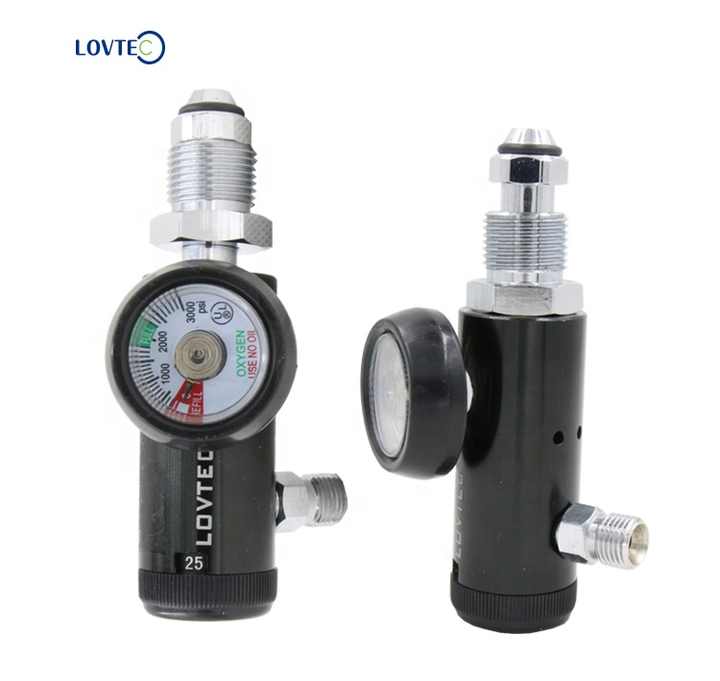 Lovtec High Quality Oxygen Gas Regulator Medical Oxygen Pressure Regulator Bullnose Medical ...