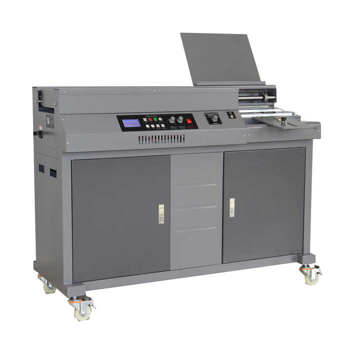 A4 Format 50R Wireless Full-Automatic Book Binding Machine New Condition Hot Melt Glue Machine ...