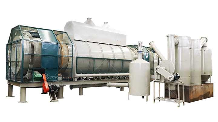 Horizontal Bio Charcoal Production Pyrolysis Furnace for Efficient ...