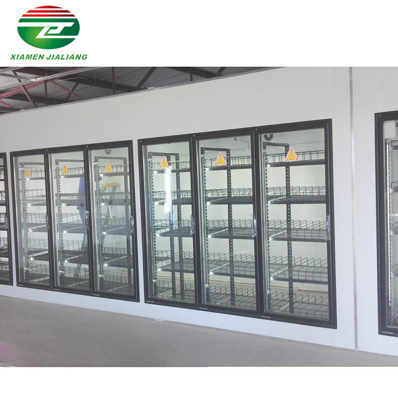 Walk-In Coolers Freezer Glass Door Display Essential Cold Room Storage ...