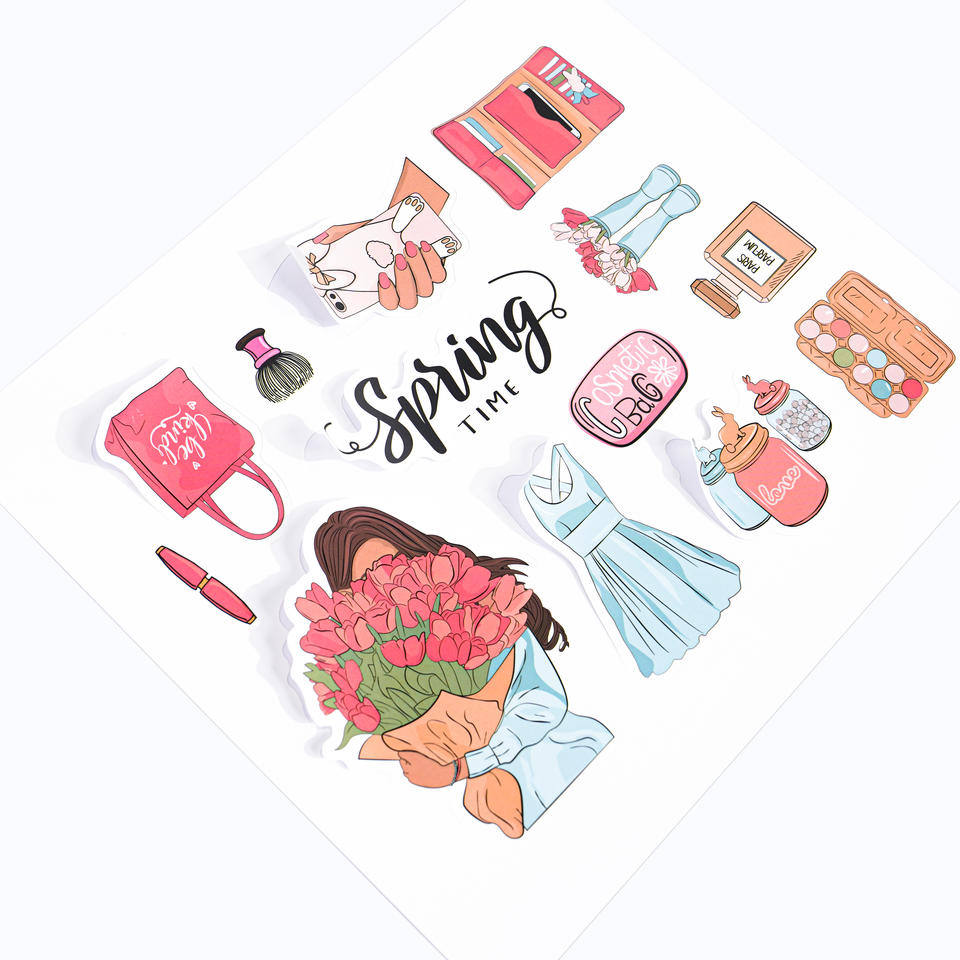 Custom Print Logo Label A4 A5 A6 Self-Adhesive Stickers