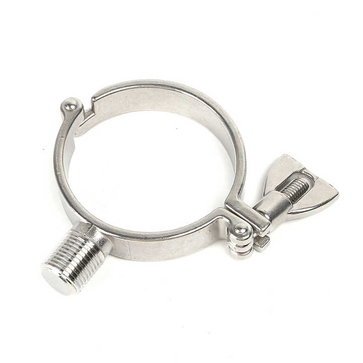 Male 3A Casting Pipe Hanger Sanitary 1/2"-10" Stainless Steel Heavy ...