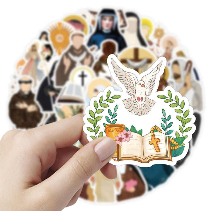 Wholesale Christian Savior Jesus Graffiti Sticker Waterproof