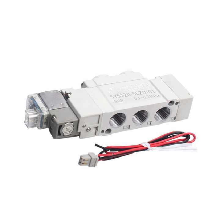 New Smc Type Solenoid -valve Sy7120 02 Miniature Solenoid Valve 2 Position Single ...