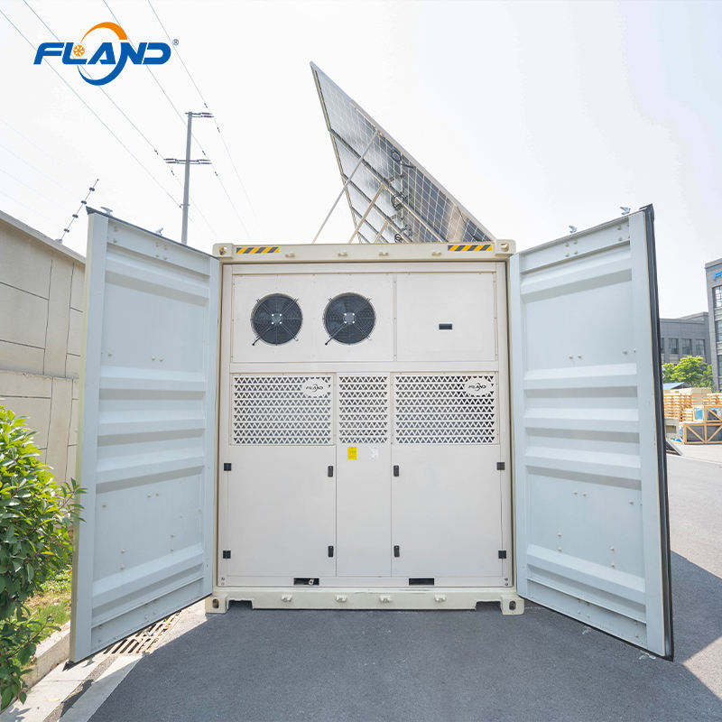 Refrigerated Container 20/40 Feet, Seafood, Mobile Solar-powered Cold ...
