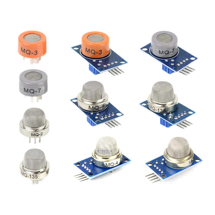 YXW MQ-4 Gas Detection Sensor Module MQ-2 MQ-3 MQ-5 MQ-6 MQ-38 MQ-9 MQ ...