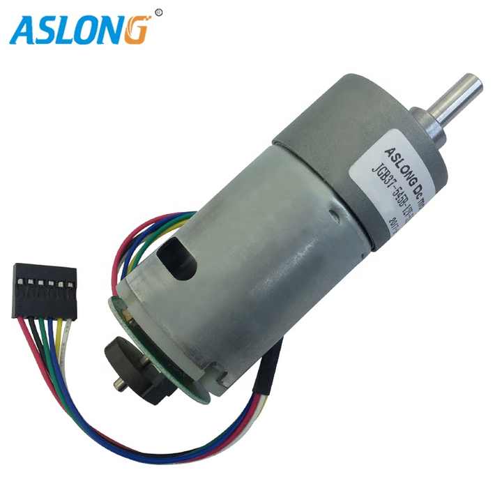 12V DC Gear Motor Encoder - High Efficiency & Adjustable Speed