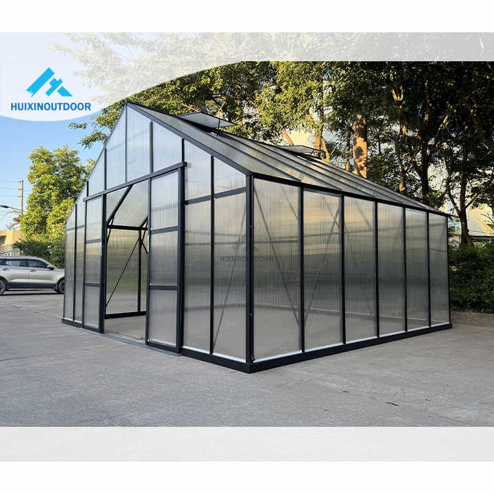 Wholesale Four Season Set Greenhouse Aluminum Frame Polycarbonate Cover ...