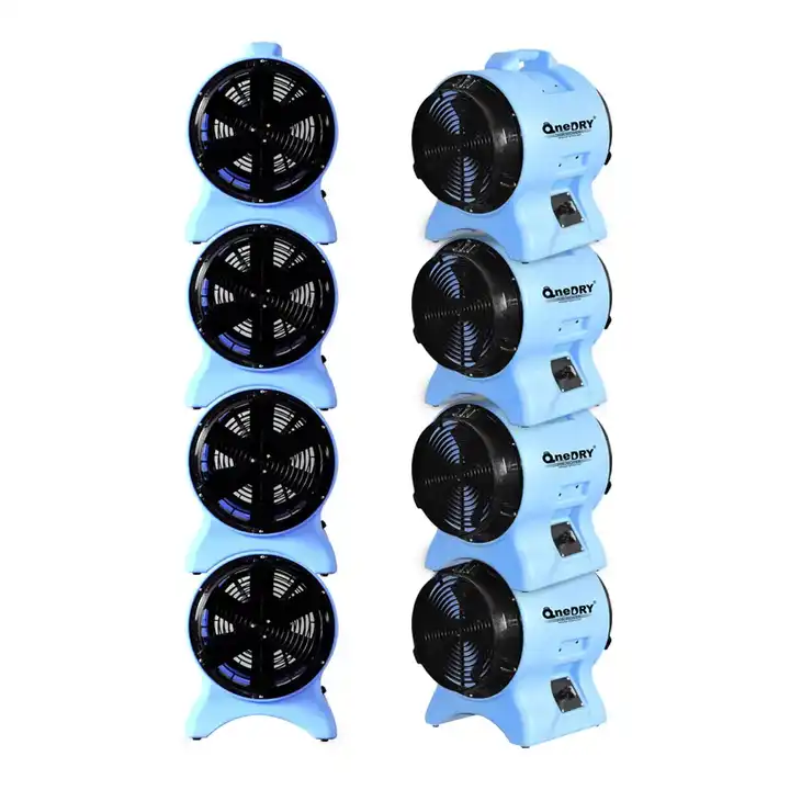 12inch Portable Axial AC Plastic Ventilator Construction Fan Confined ...