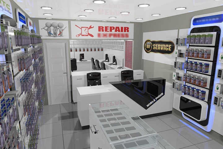 Shop Our Collection of Wooden Mobile Phone Repair Shop Furniture