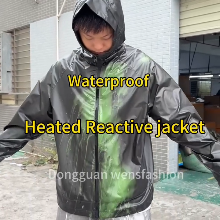 Water Temperature Heated Reactive Thermal Shell Hydrochromic Thermo ...