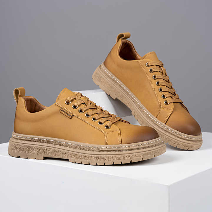 Large Size Men's New Work Shoes Outdoor Casual Leather Shoes| Alibaba.com