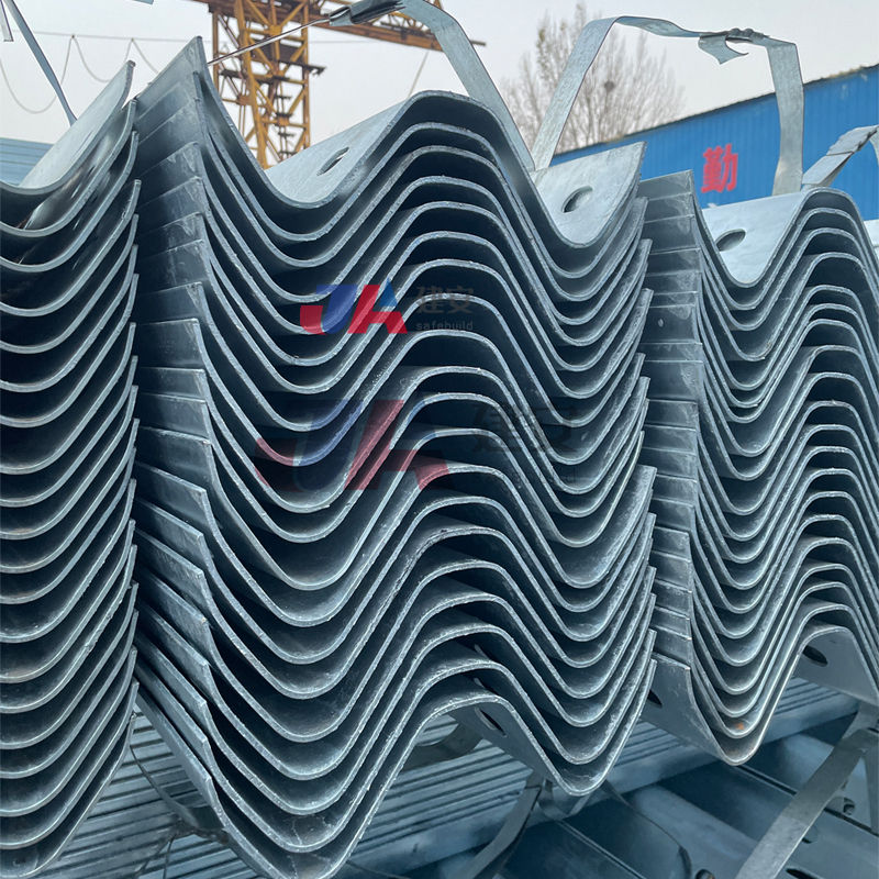 Galvanized W Beam Guard Rail Offered by Crash Barrier Manufacturers for ...