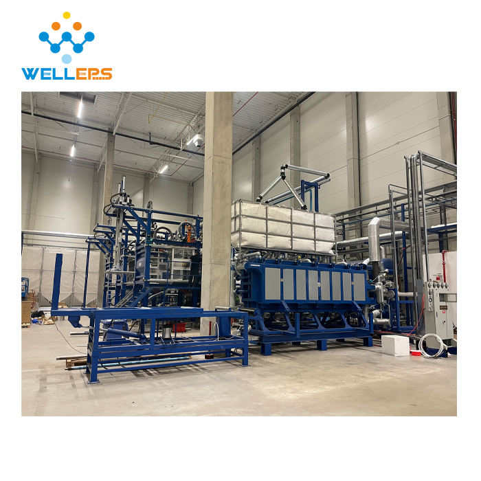 Fully Automatic Expandable Polystyrene EPS Foam Block Molding Machine ...