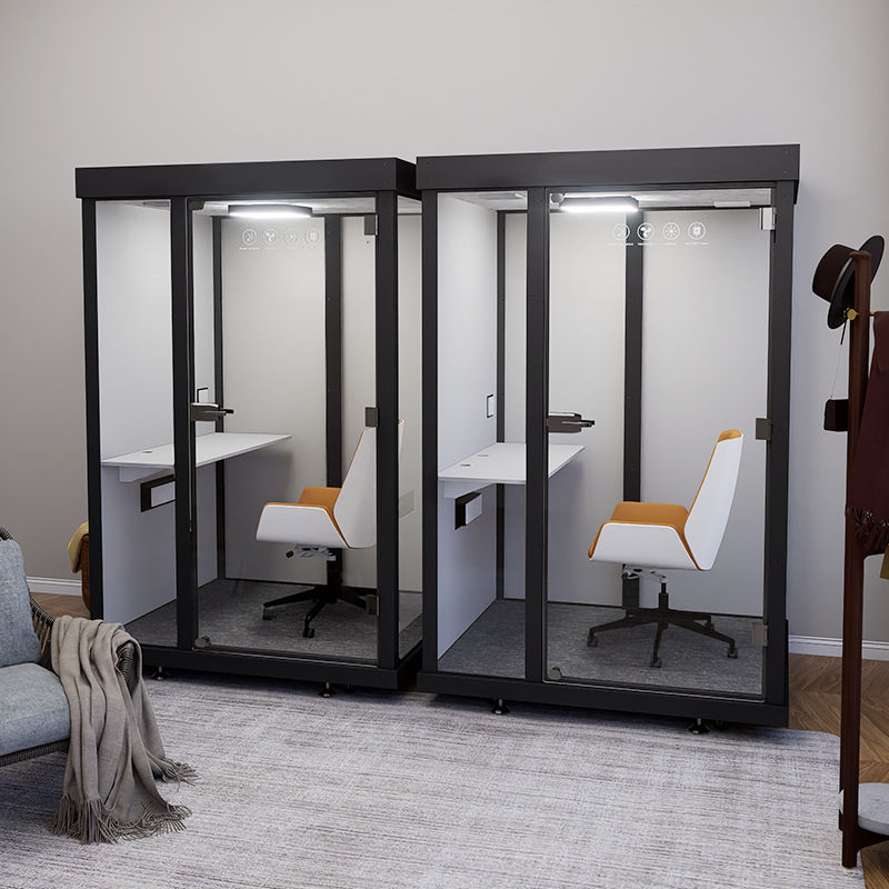 Soundproof Indoor Mobile Work Space Office Pod Meeting Work Pods Phone ...