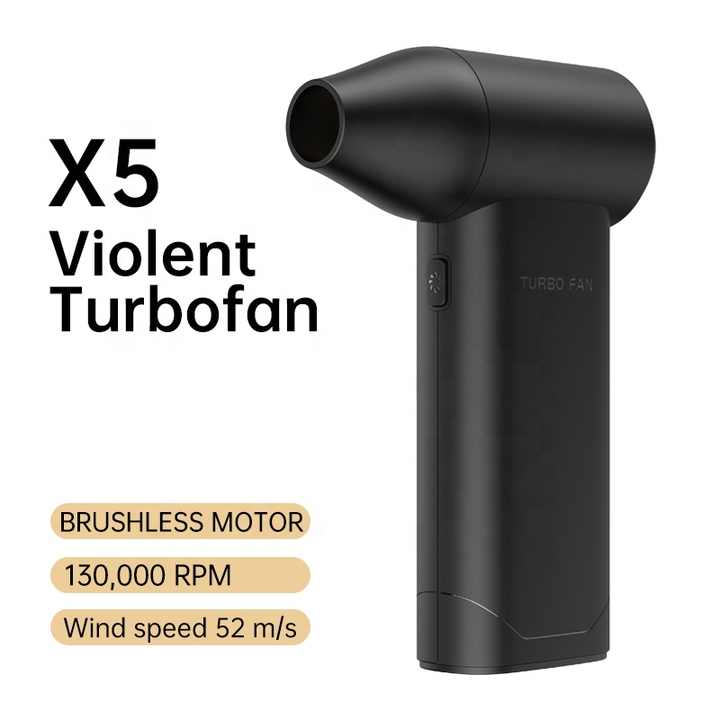 Portable Rechargeable Turbo Mini Blower - X5 Violent Fan