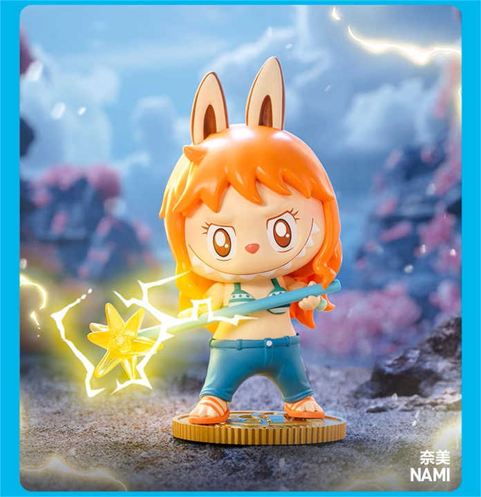 Popmart Original Labubu for One Piece Series Cute Figure Mystery Boxes ...