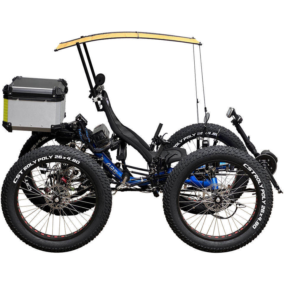 TrikExplor F426E 4WD Electric Off-road Quad Bike | 26x4.8 Fat Tire All ...