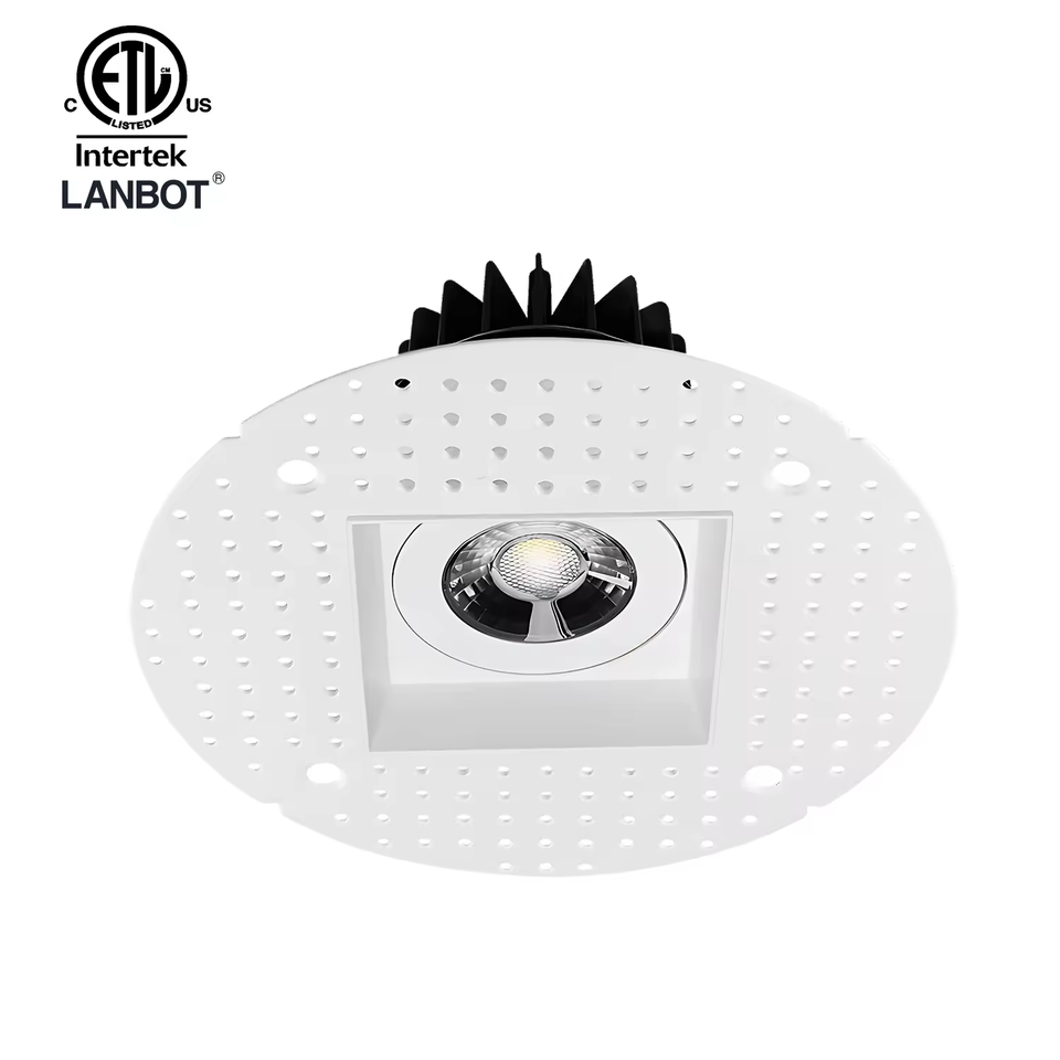 5CCT Warm Dim 1300lm COB Down Light Refined Etl 3.5 Inch Trimless LED ...