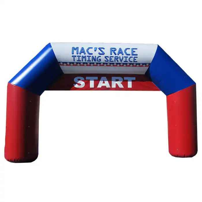 Outdoor Giant Start Finish Line Inflatable Entrance Archway For Sport ...