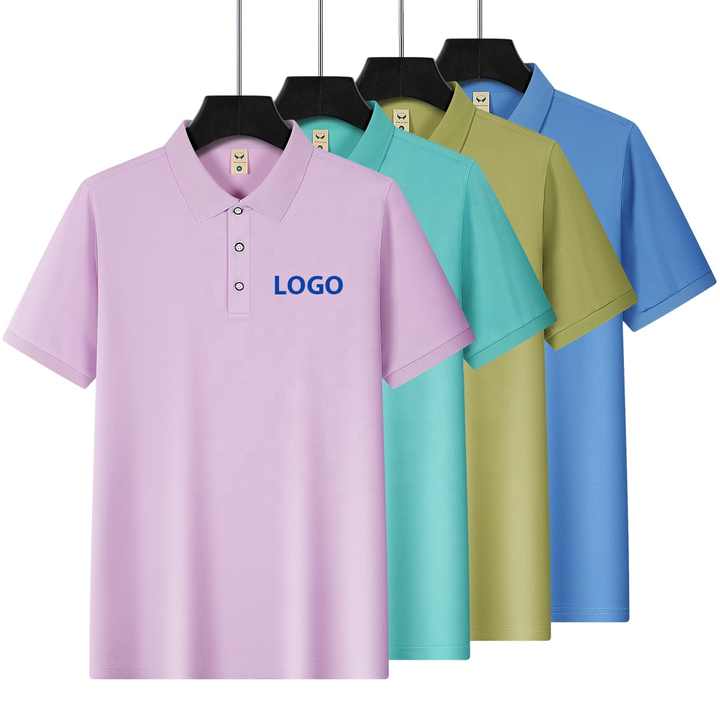 Wholesale Custom Polo Shirts for Golf Tshirt With Logo Embroidery Mens ...