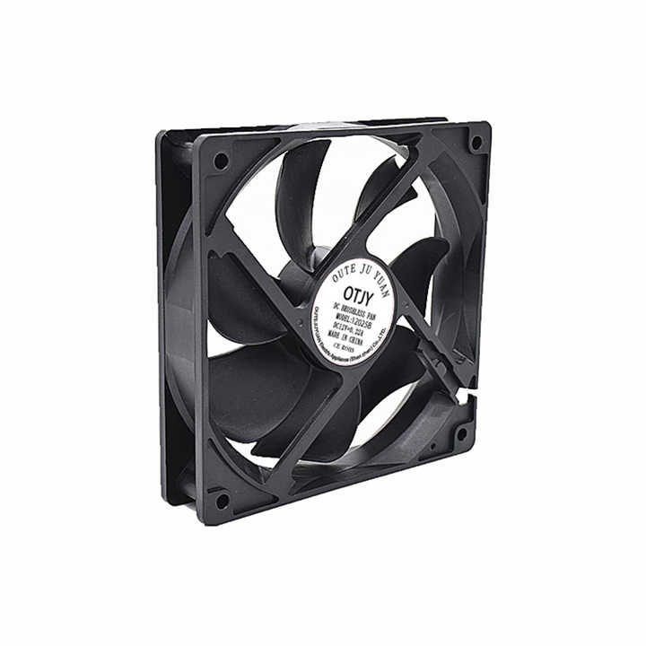 12025 cpu cooler axial flow DC fan 12v Cooling system radiator Cooling ...