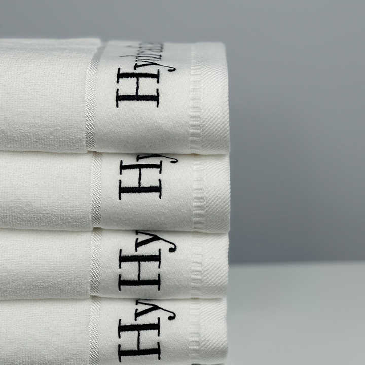 Hotel Standard Towels - 100% Cotton, Quick-Dry, Customized