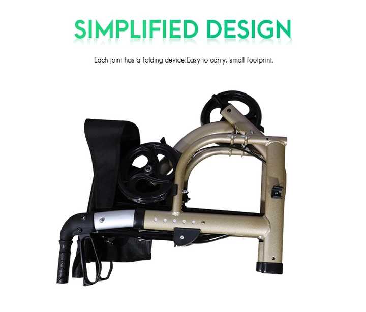 Walker with Seat and Footrest for Elder| Alibaba.com