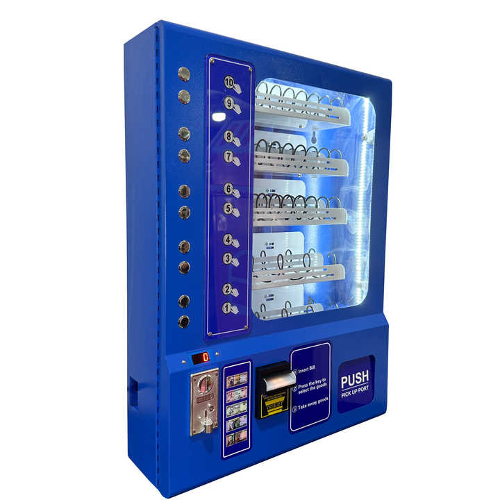Unmanned Self-service Coin and Bill Operated Small Vending Machines for ...