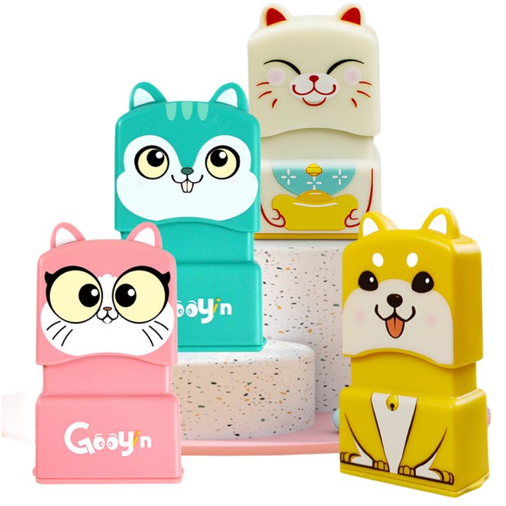 Factory Custom Name Animal Children Toy Stamper Fabric Textile Clothing ...