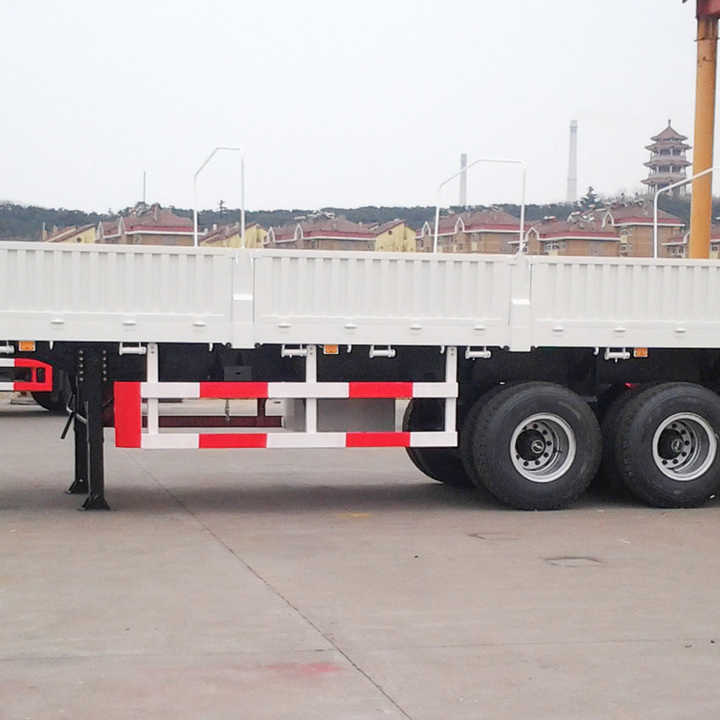 TOP Brand 3 Axle Sidewall Flatbed Trailer Side Board for Cargo ...