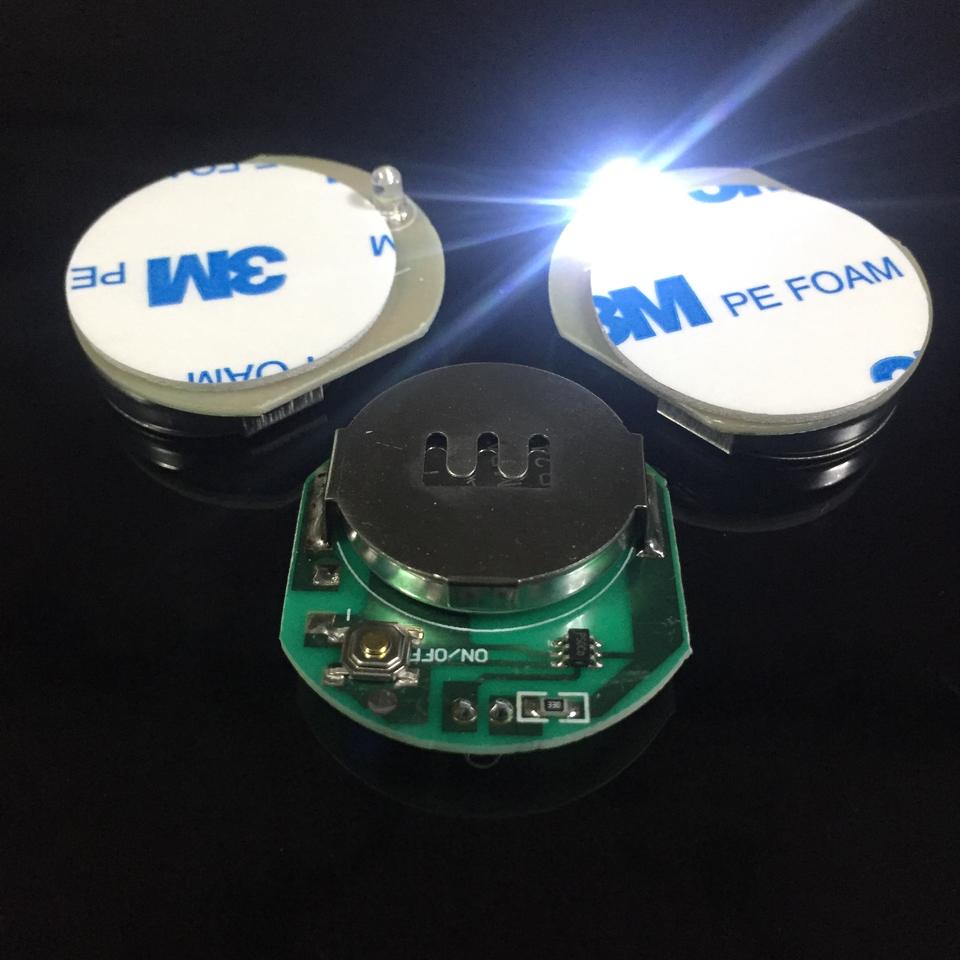 Mini Cr2032 Cr2450 Battery LED Light Module - 15-30 Days Endurance