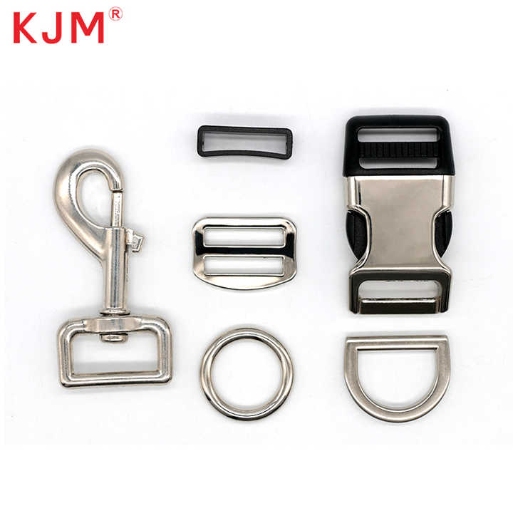 Dog collar hardware pet tactical vest harness heavy duty zinc alloy d ...