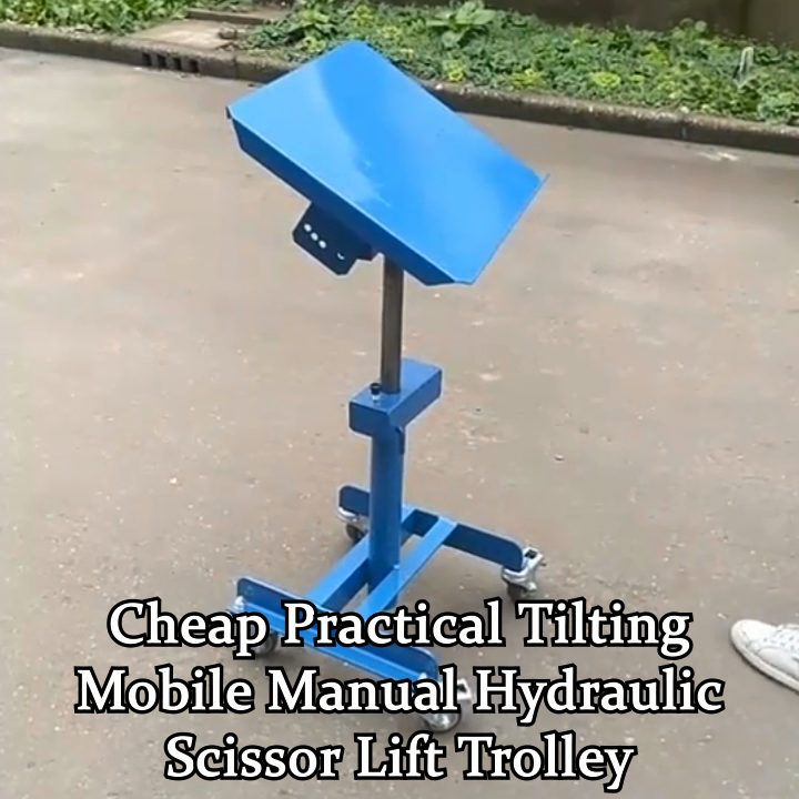 150kg Hydraulic Tilt Work Positioner Lift Table - Medical Tilt Table
