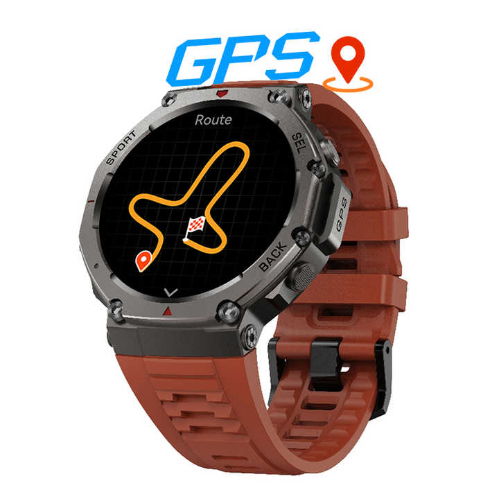 DM58 GPS Smart Watch - Waterproof, Fitness, and Call Tracking