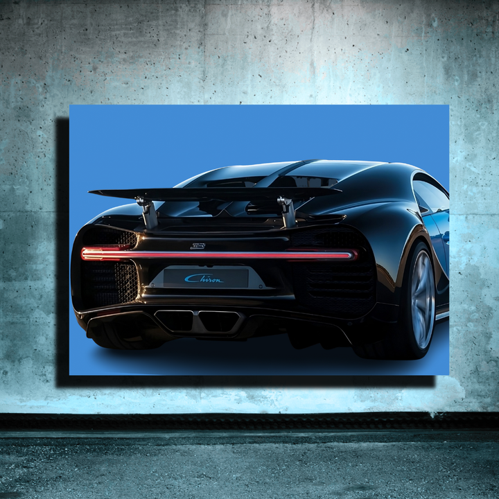 Modern Racing Car Led Light Posters and Prints Inspirational Wall Art ...