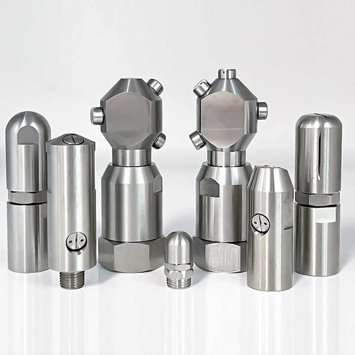 SS304 SS316L Self Washing CIP Rotating Spray Cleaning Head 3A DIN Tank ...