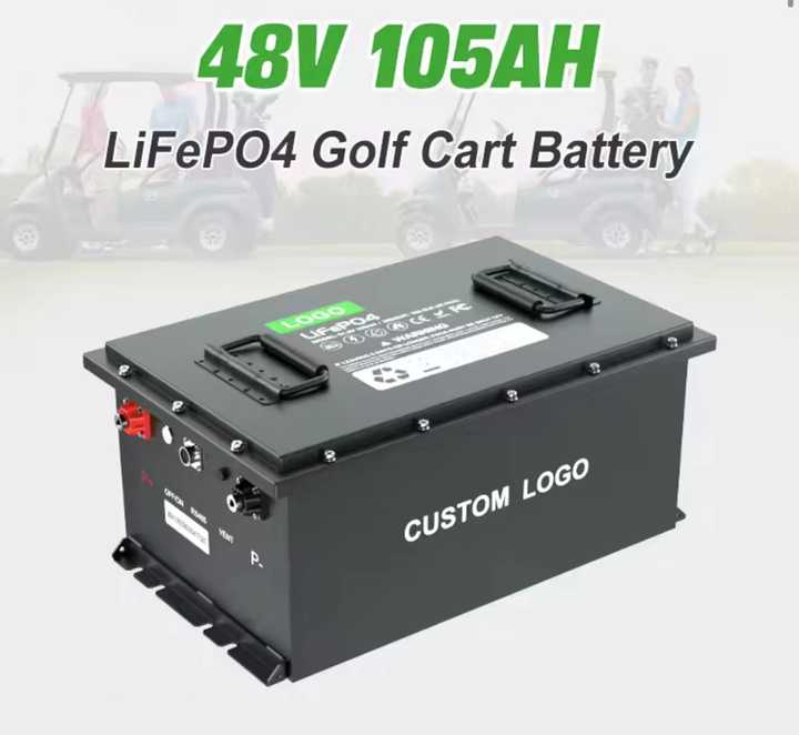 Lithium Golf Cart Battery 48v 100ah 200ah Lifepo4 Golf Cart Batteries ...