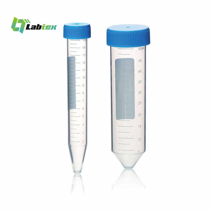 Labtex 15ml Laboratory pp Plastic Tube Conical Bottom Centrifuge Tube ...