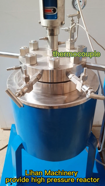 High Pressure Chemical Hydrogenation Reactor - Small SS Autoclave for ...